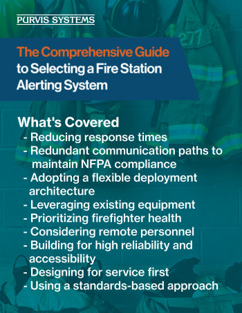 PURVIS Systems | PURVIS Fire Station Alerting - Fire Response